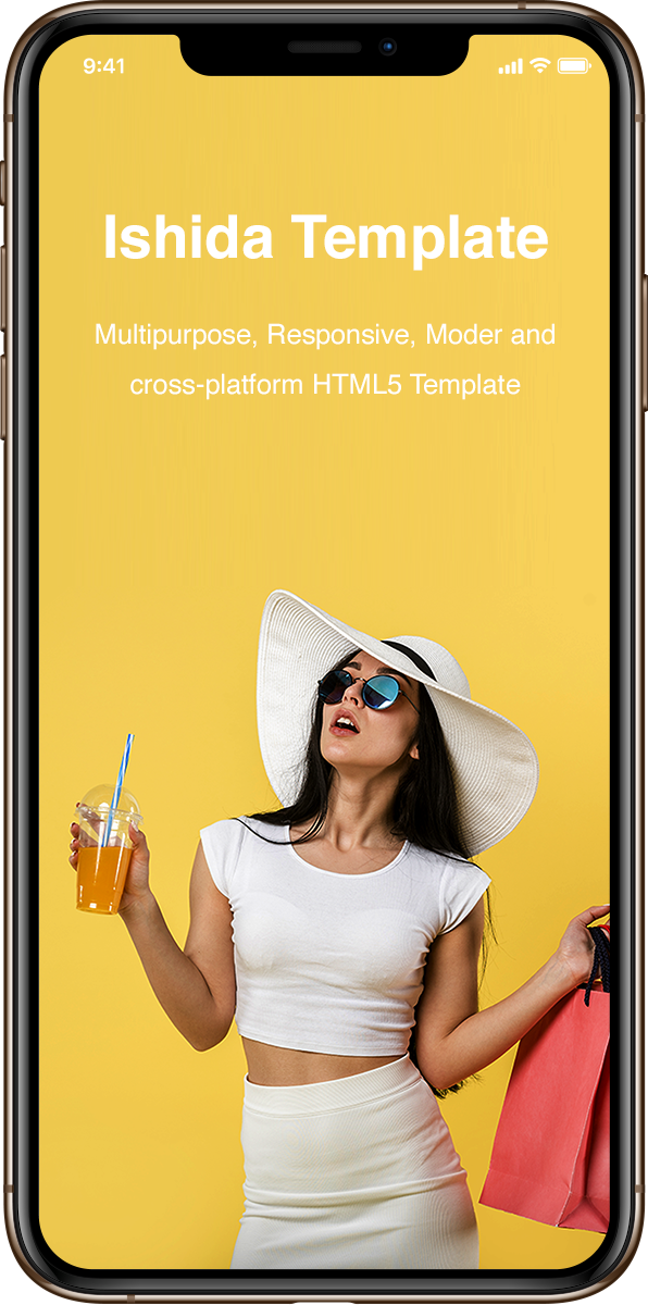 Ishida | Multipurpose HTML Presentation and Product Landing Page Template