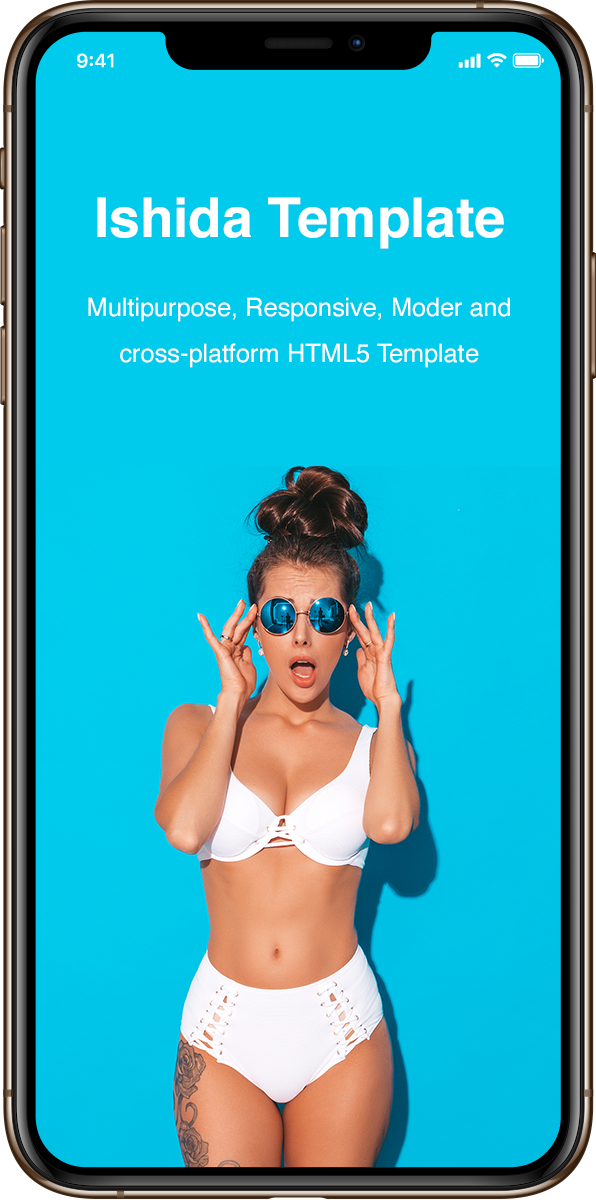 Ishida | Multipurpose HTML Presentation and Product Landing Page Template