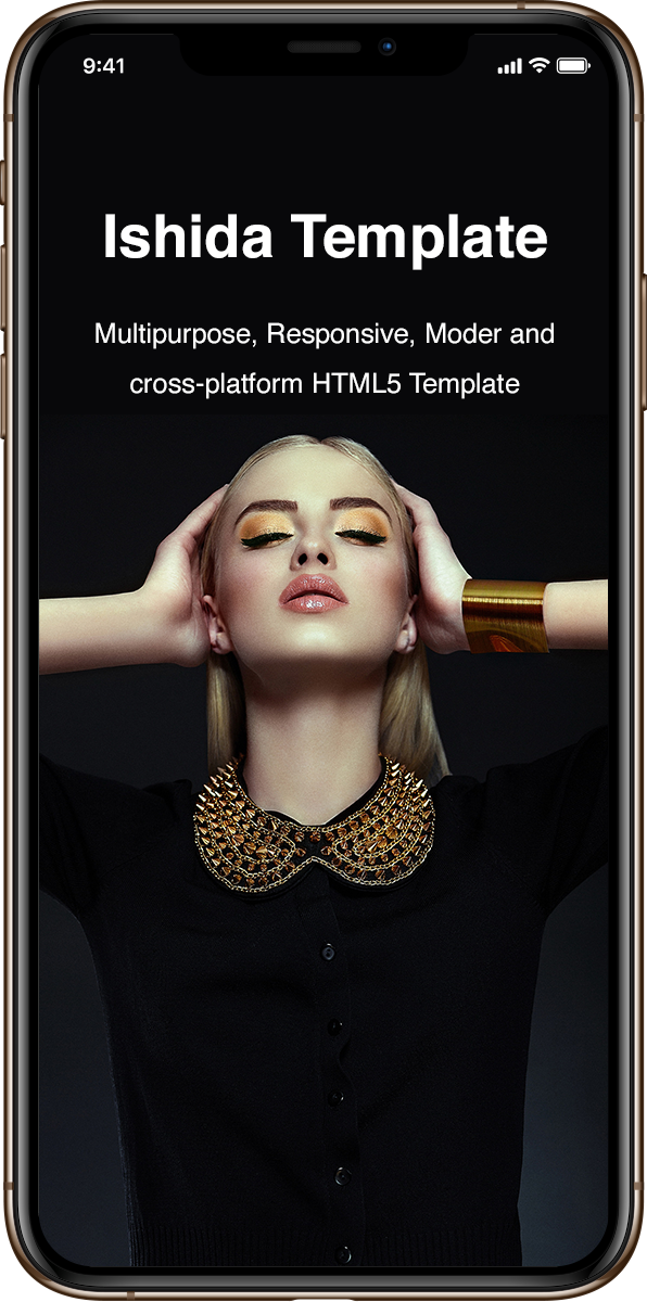 Ishida | Multipurpose HTML Presentation and Product Landing Page Template